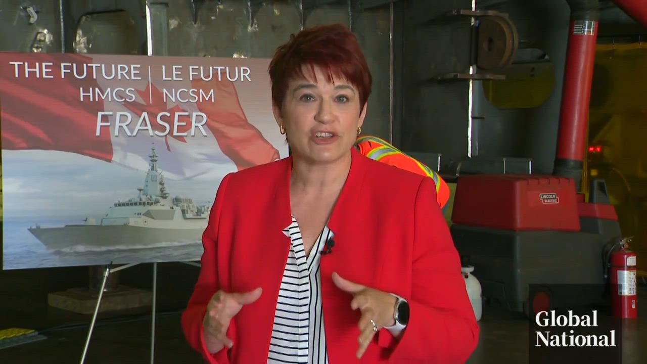 Canada’s new naval fleet taking shape with largest ship-building ...