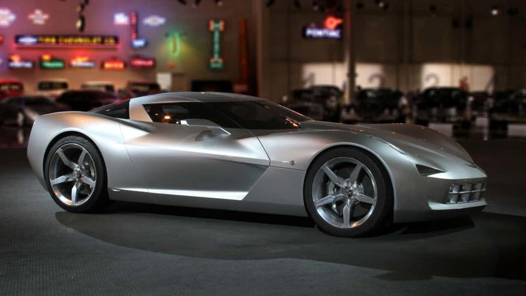 Chevrolet Corvette Stingray Concept (2009): Die Transformer-Vette