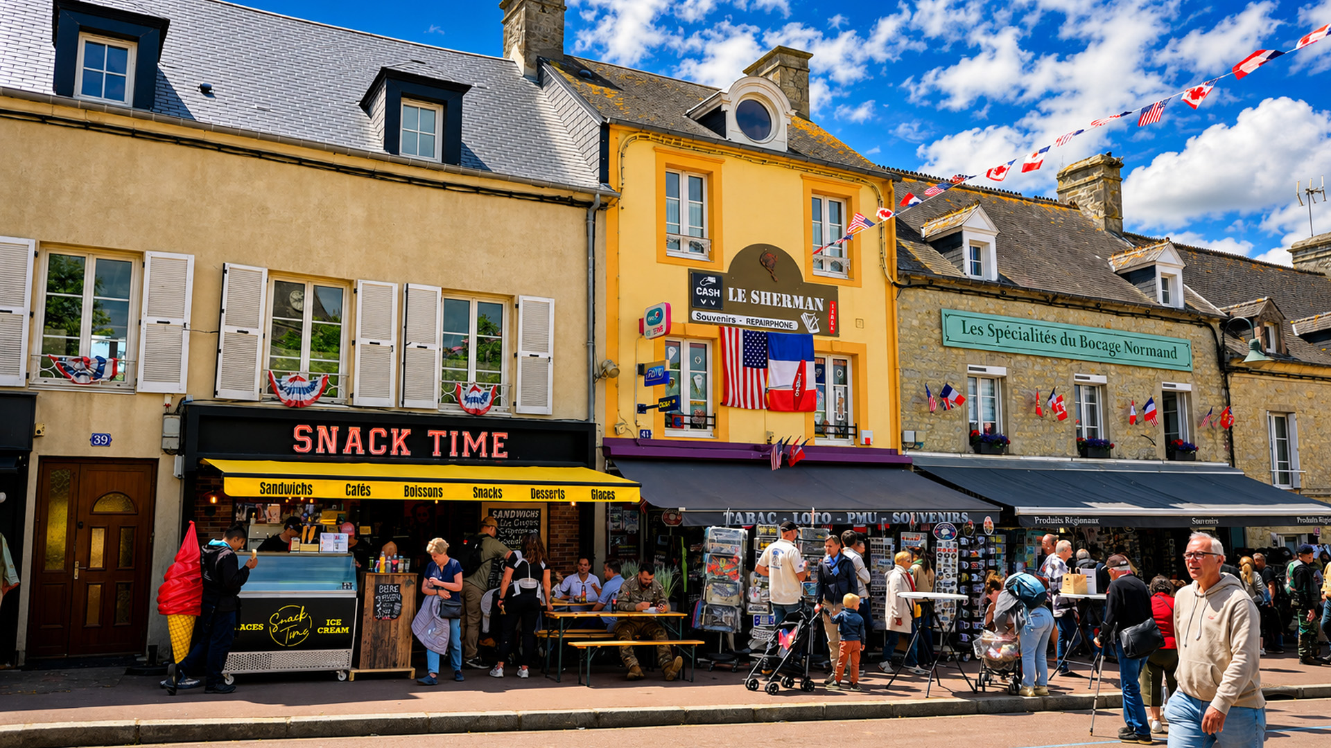 Discover Normandy’s D-Day spirit in Sainte Mère Église (4K)