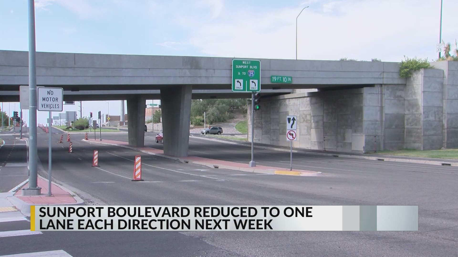 Sunport Boulevard in Albuquerque to be reduced to one lane in each ...