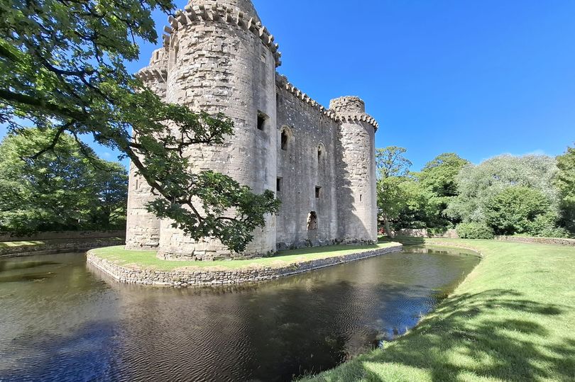 Tiny hidden village with a castle, moat, and 'best fed ducks in England'