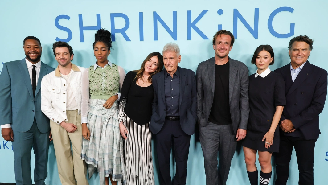Shrinking cast celebrates season 3 in Los Angeles