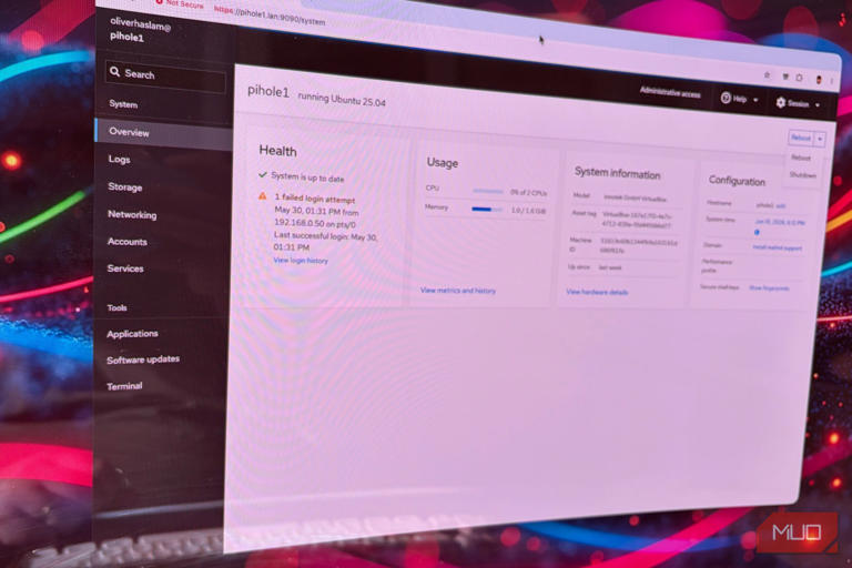 There's a full Linux server dashboard hiding in your browser — and it's ...