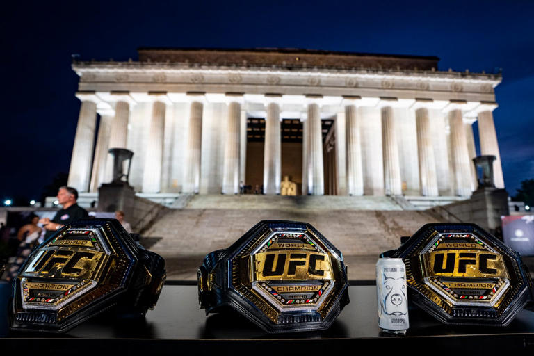 White ends UFC White House press conference after divorce insult
