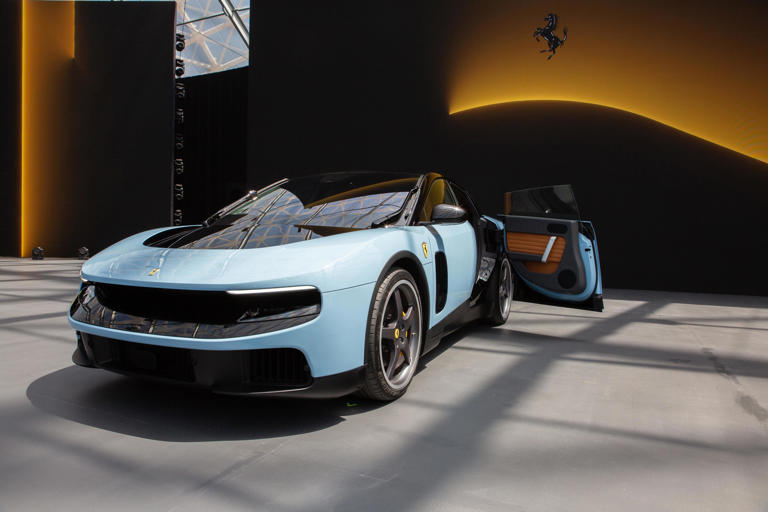 Ferrari designed the Luce's battery to last forever, with swappable cells