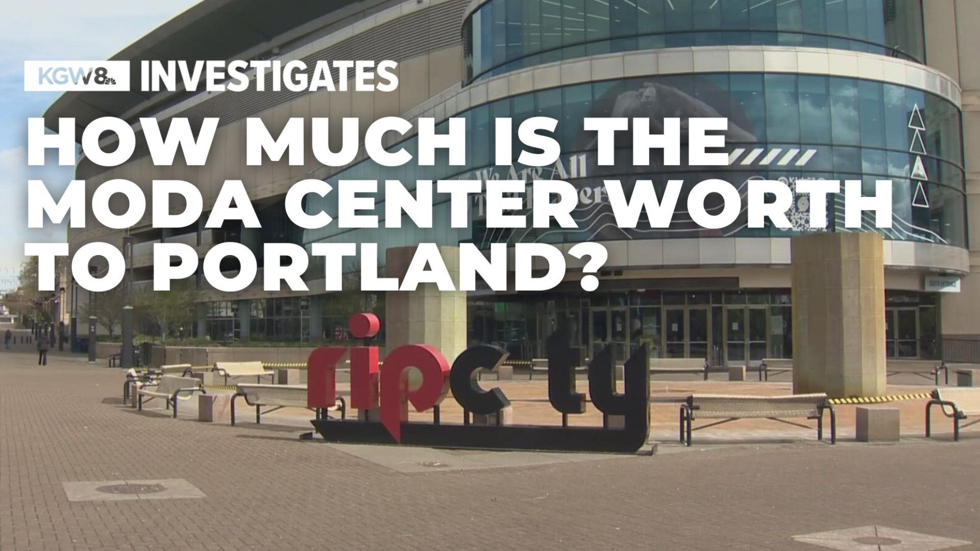 Breaking down the economic impact of the Moda Center, Portland Trail ...