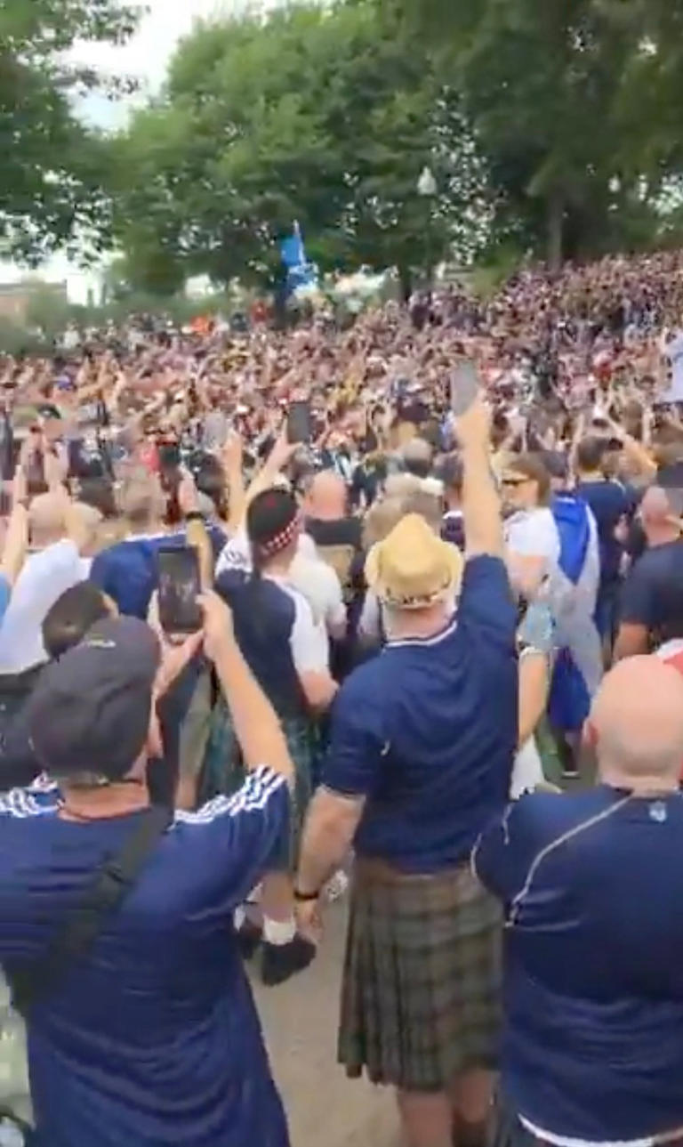 Scottish soccer fans in Boston for World Cup are charming the city with ...