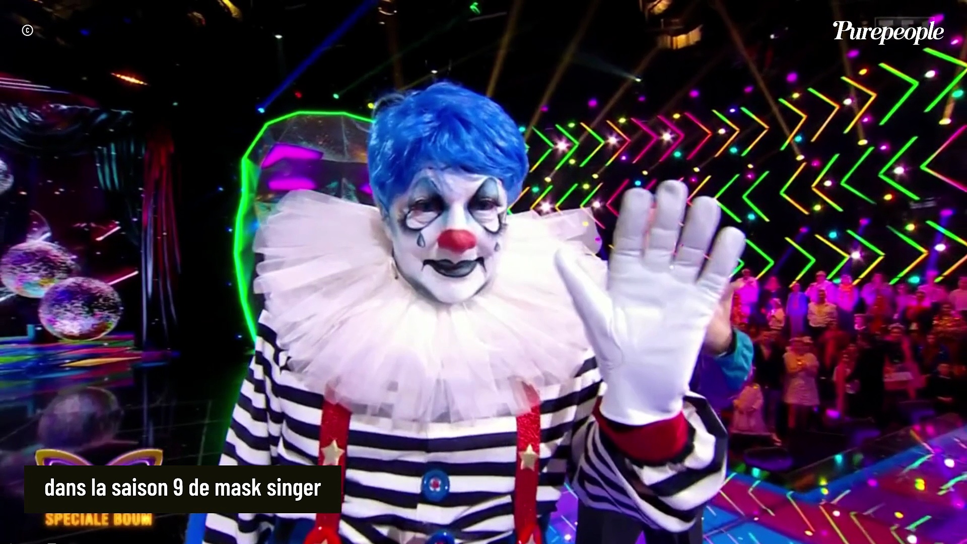 Mask Singer 9 : Le Clown éliminé aux portes de la demi-finale après ...
