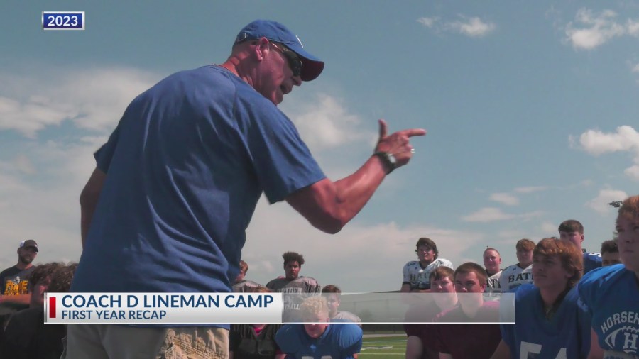 18 sports flashback – 2023 Coach Mike D’Aloisio Memorial Lineman Camp
