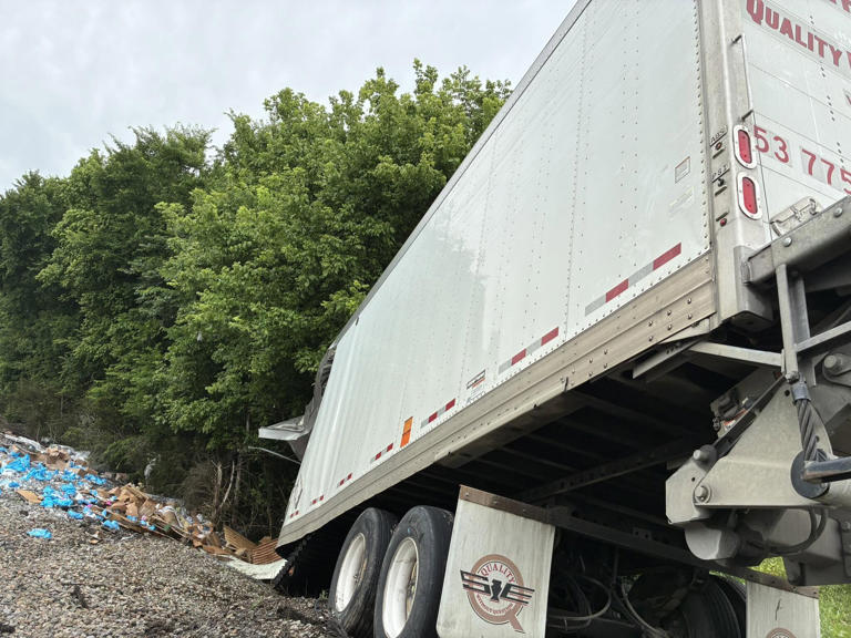 Cleanup underway after train and tractor-trailer collide in Chapel Hill