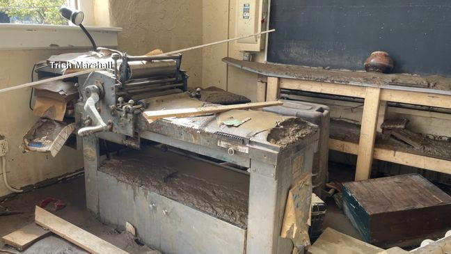 Symbol of recovery: Restored printing press helps artist produce major ...
