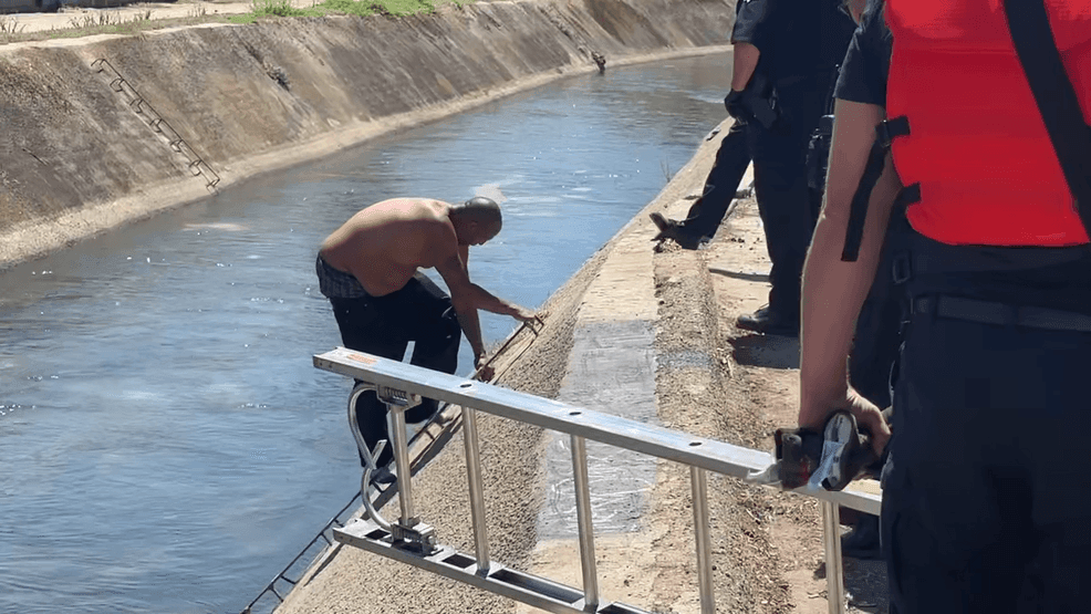 Authorities find no one else inside a canal after man claims family ...
