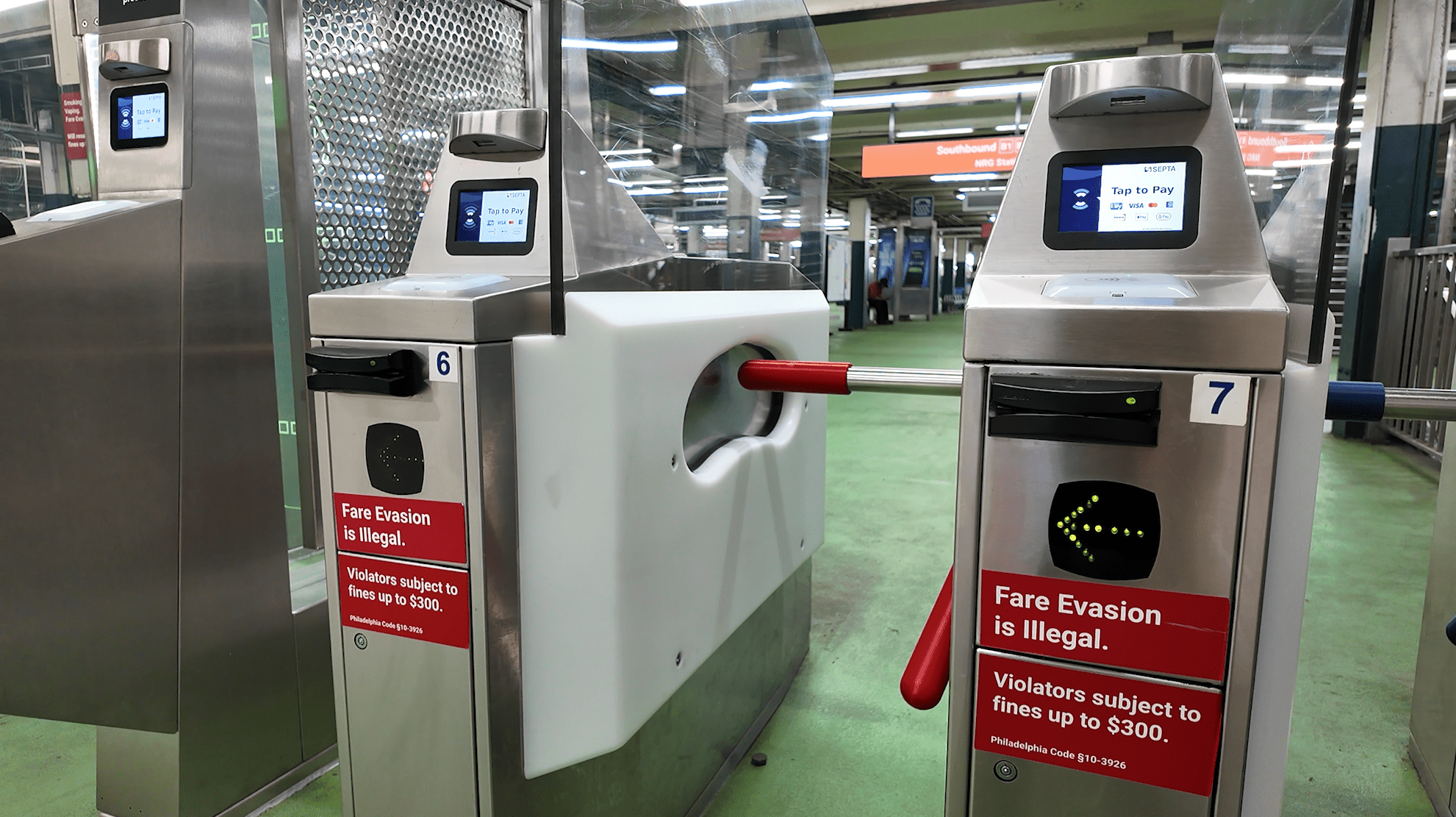SEPTA pilots modified turnstiles to reduce fare evasion