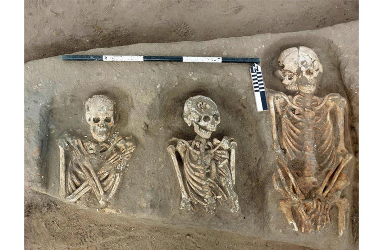Ancient Greco-Roman cemetery unearthed at archaeological site in Egypt ...
