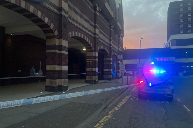 Fight breaks out in Liverpool city centre as man hit over head with ...