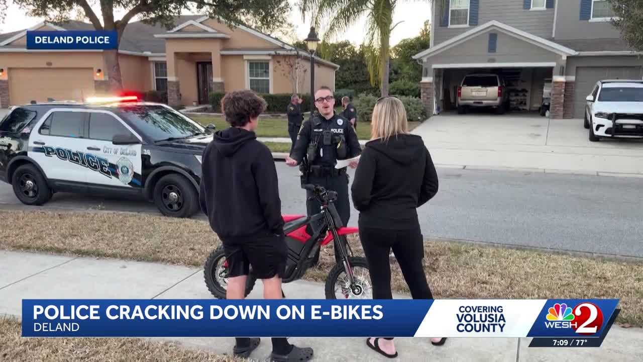 DeLand police launch 'zero-tolerance' crackdown on e-bikes, scooters in ...