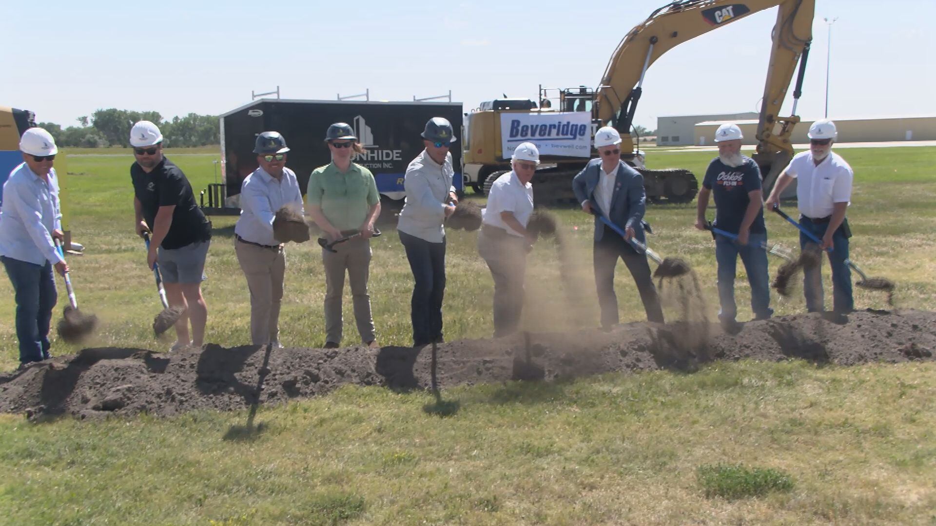 North Platte Airport breaks ground for new hangar as terminal project ...