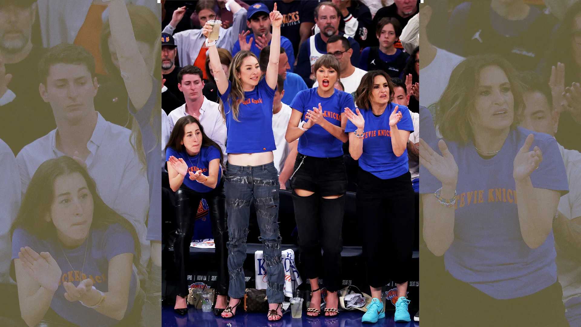 Taylor Swift’s custom Knicks T-shirt just put a musician’s secret side ...