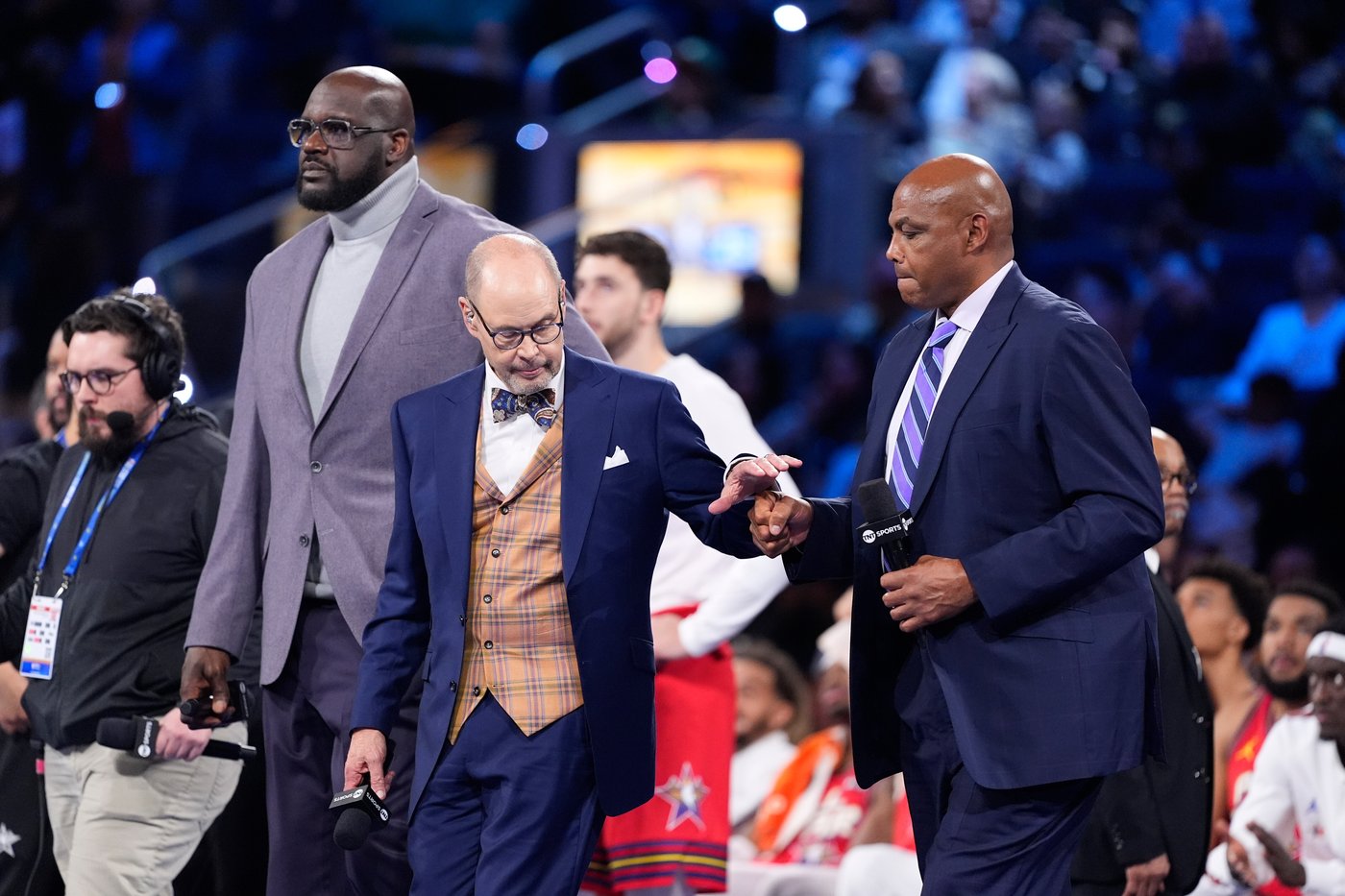 'Inside the NBA' making the most of its 1st appearance in the finals