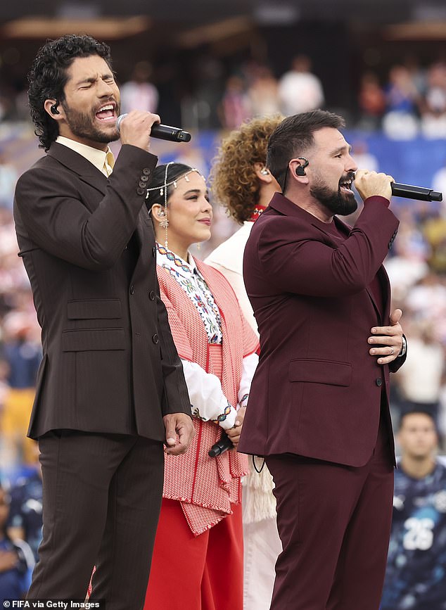 USA soccer fans left in tears by spine-tingling national anthem as ...