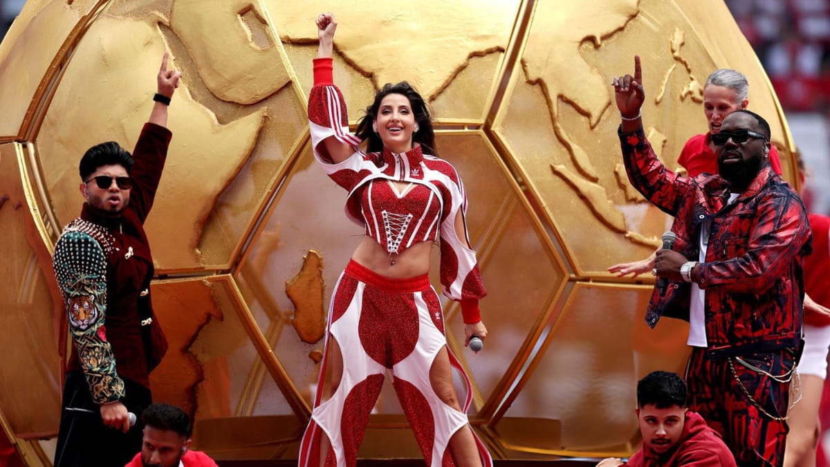 Nora Fatehi lights up FIFA World Cup 2026 opening ceremony in Toronto ...