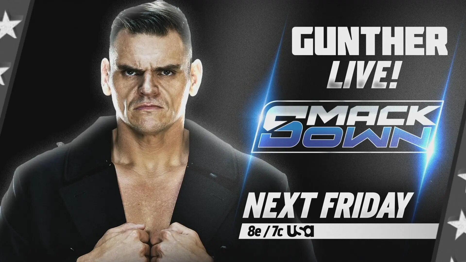 Gunther names undisputed WWE title match stipulation on 6/12 SmackDown