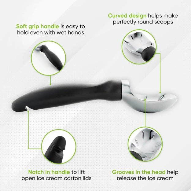 This cult-fave ice cream scoop glides like butter through frozen pints