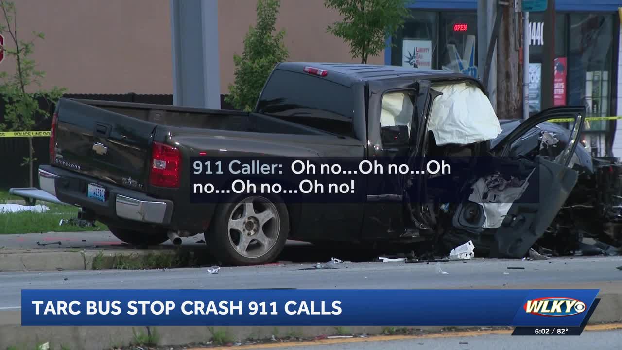 911 calls released from deadly TARC bus stop crash in Shively