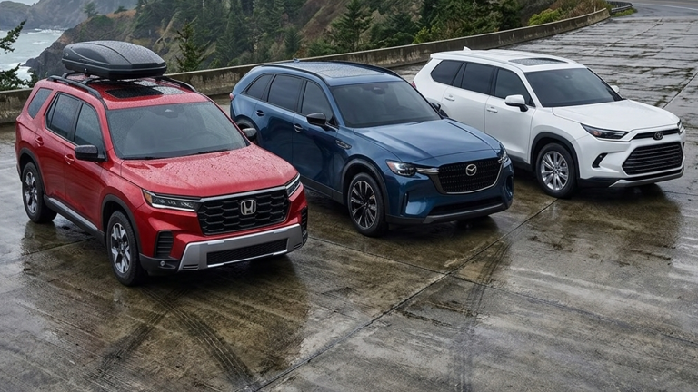 Toyota Grand Highlander vs. Mazda CX-90 vs. Honda Pilot: Which is ...