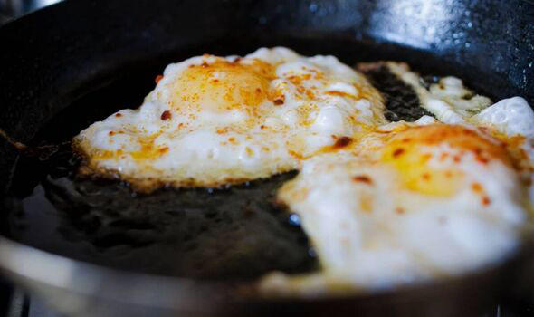 Fried eggs will have crispy edges and gooey centre if you follow chef's ...