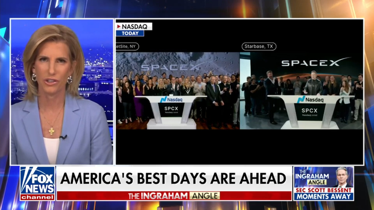 Laura Ingraham: Today's SpaceX IPO is about more than Elon Musk ...