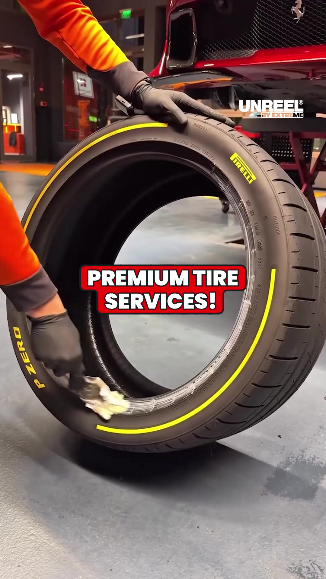 Supercar maintenance ASMR: Pirelli P Zero, Ferrari torque & Lamborghini ...
