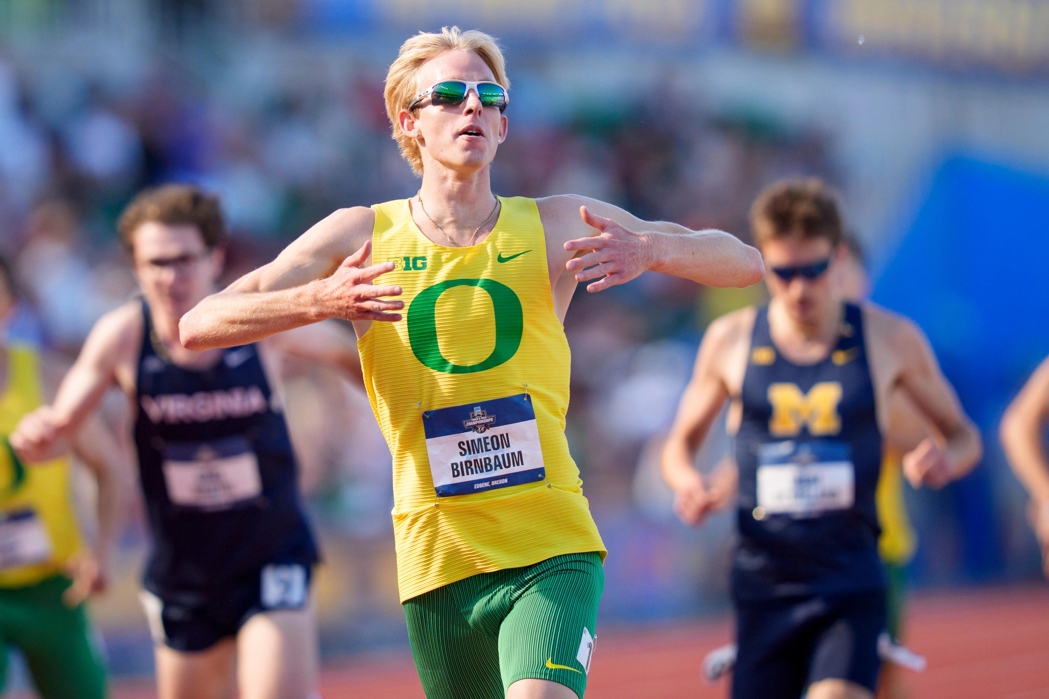 NCAA outdoor track meet concludes for Oregon men. TV, stream, updates