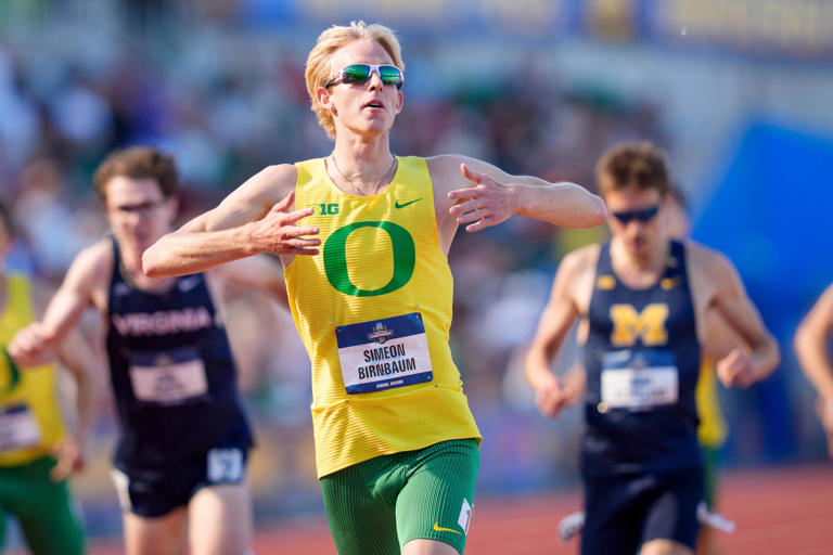 NCAA outdoor track meet concludes for Oregon men. TV, stream, updates