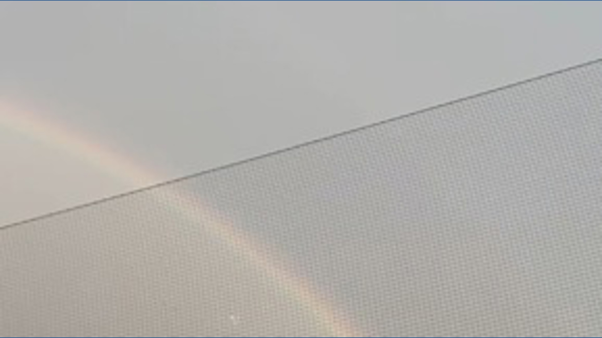 Rainbow over Dunkin’ Park