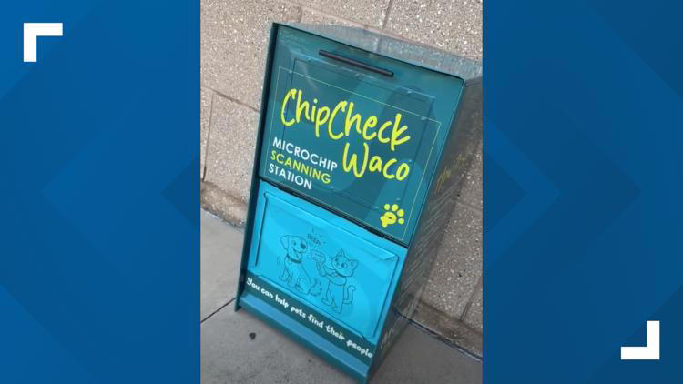 Waco adds new pet microchip scanning station at Dewey Community Center