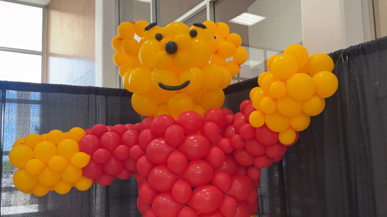 Balloon magic brings storybook characters to life at CALF