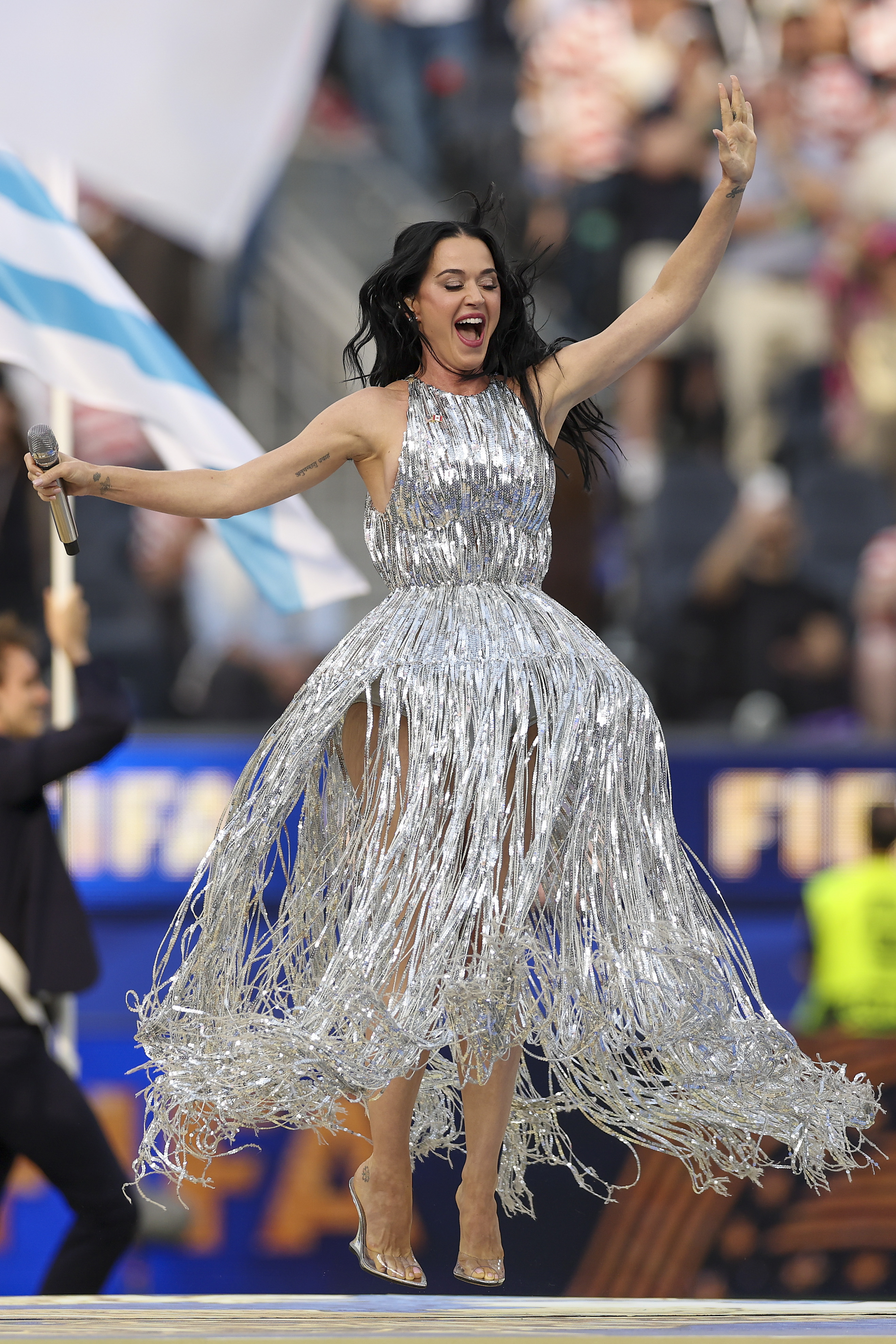 Katy Perry sparkles in silver for World Cup 2026 opening ceremony ...