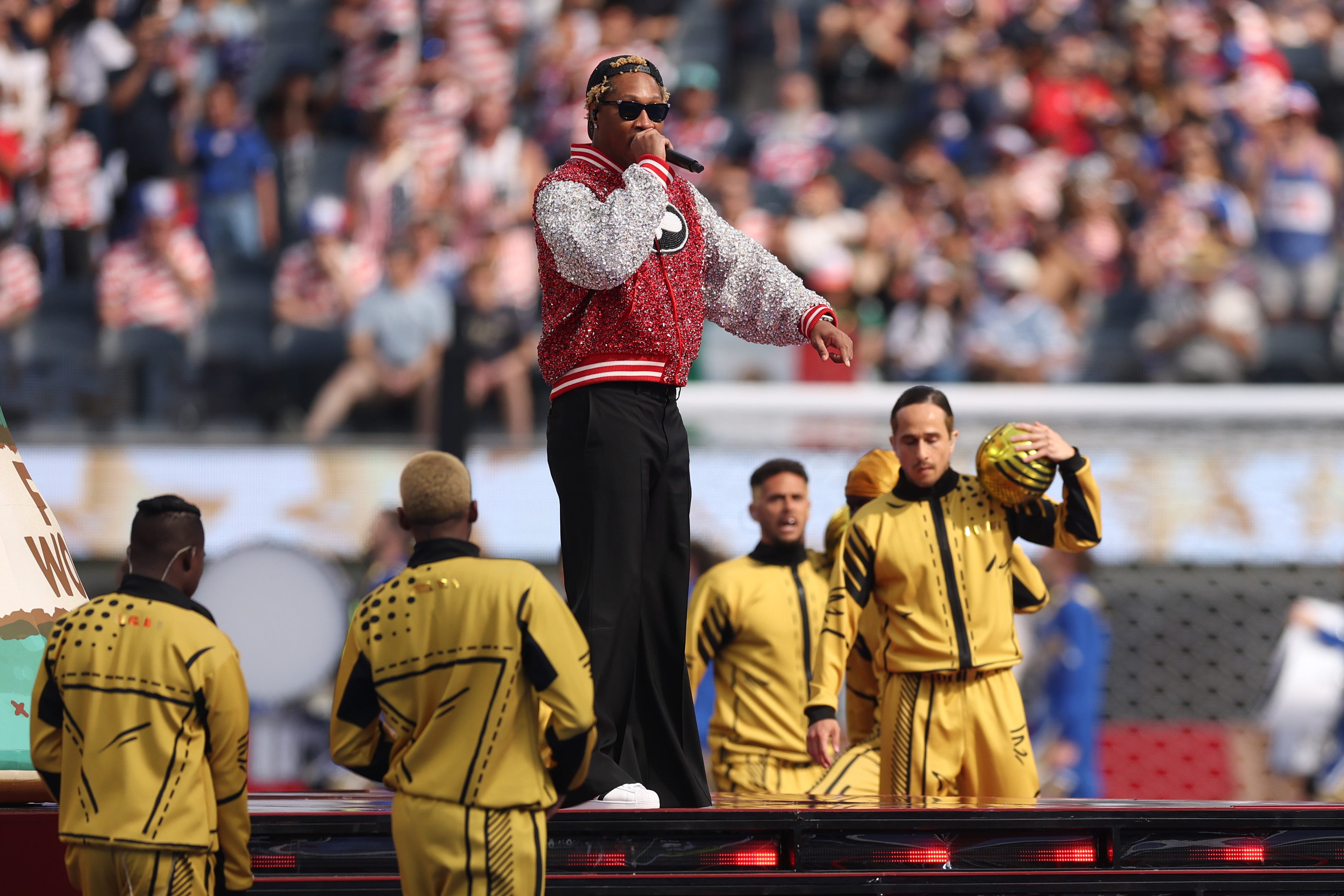 FIFA World Cup opening ceremony USA: Future, Lisa start the party