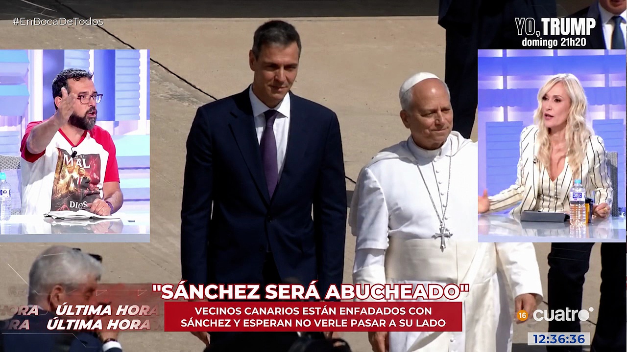 Bestial cabreo de Cristina Cifuentes con el tertuliano plasta sanchista ...