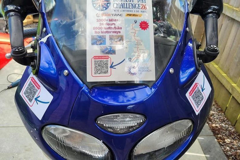 Biker plans to scatter dad's ashes as Land's End and John O'Groats ...