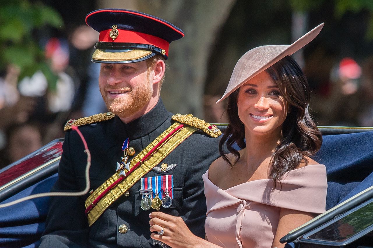 Meghan Markle's one-word joke to Kate Middleton at Trooping the Colour ...
