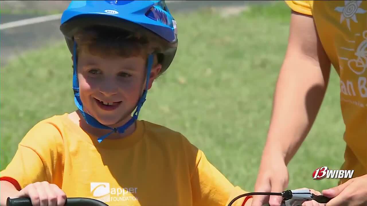 Local kids roll with confidence after Capper Foundation’s iCan Bike program