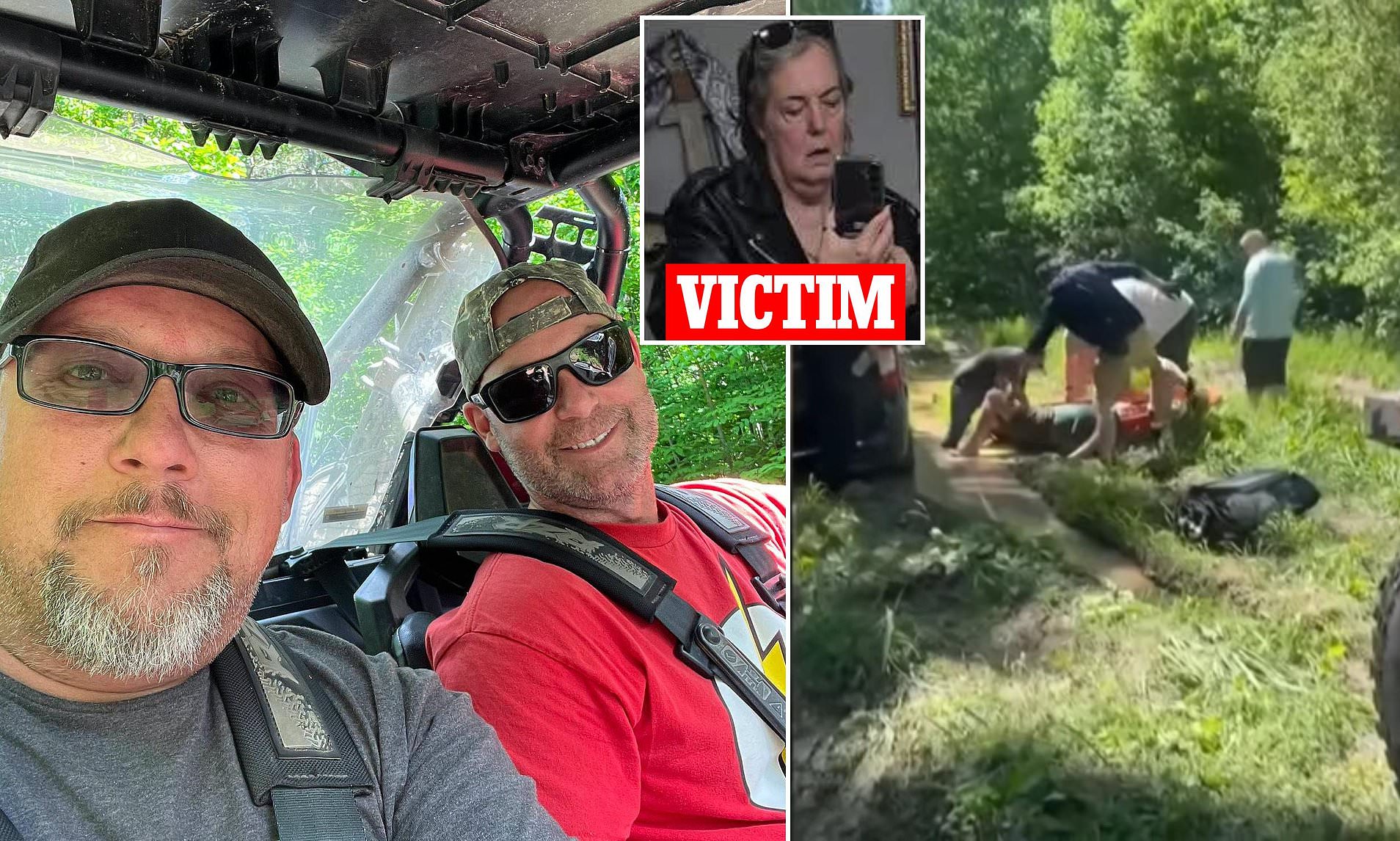 Good Samaritans discover missing woman who was stuck in a puddle of mud ...