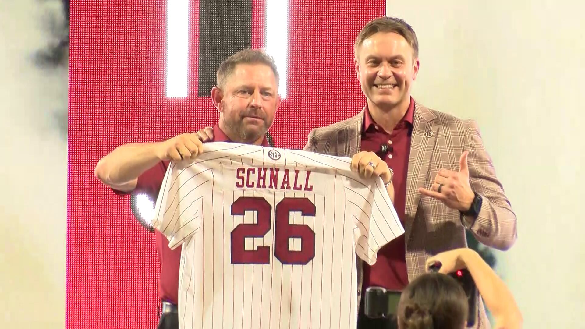 Gamecocks welcome new baseball coach Kevin Schnall at Founders Park event
