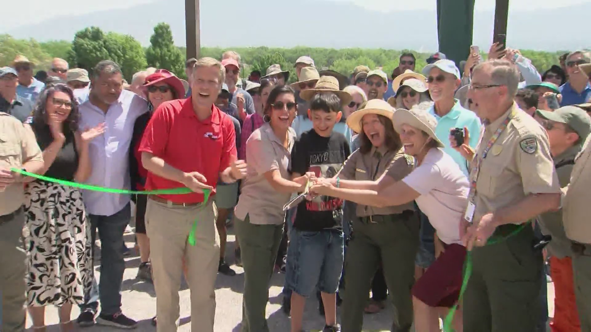 City of Albuquerque celebrates opening of San Antonio Oxbow Bluffs Open ...