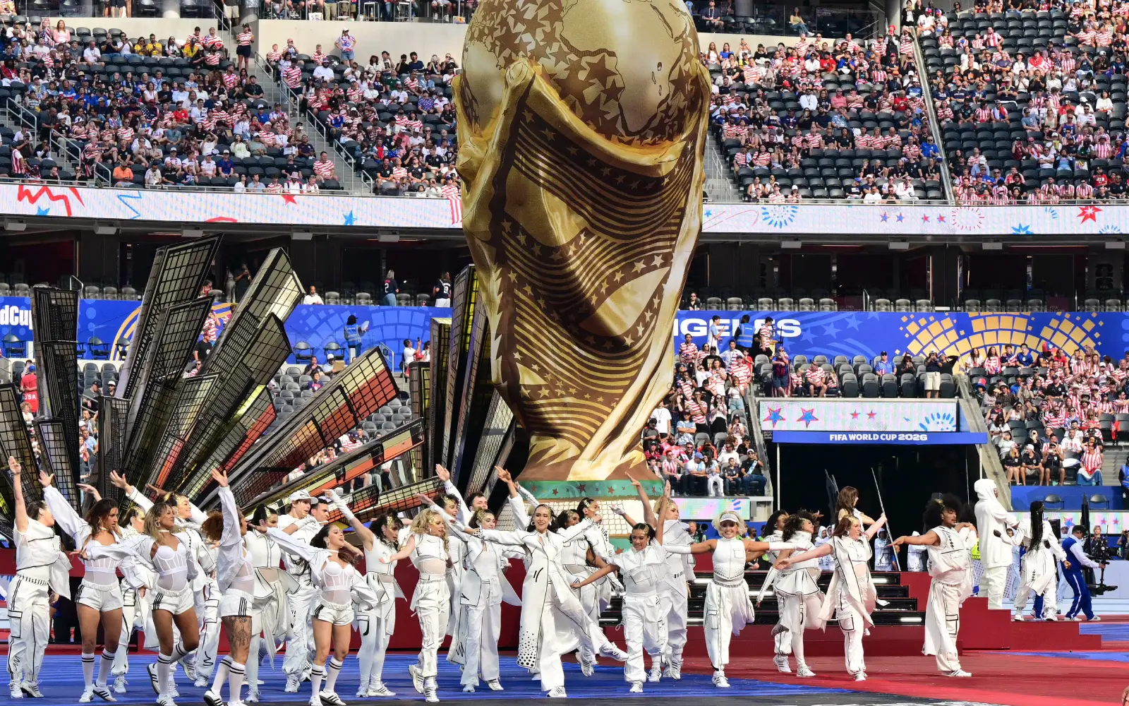 World Cup begins in US with Hollywood-style opening ceremony