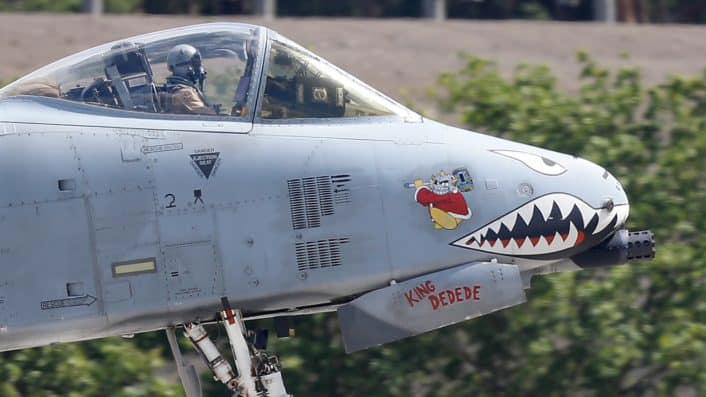 A-10s return from Operation Epic Fury with nose art, bomb markings and ...
