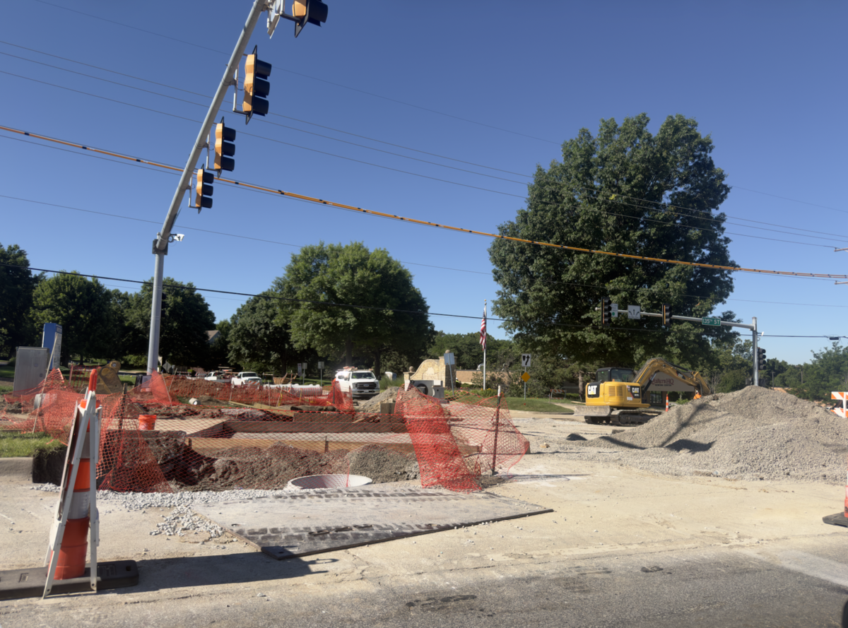 Construction is causing traffic delays at this Olathe intersection ...