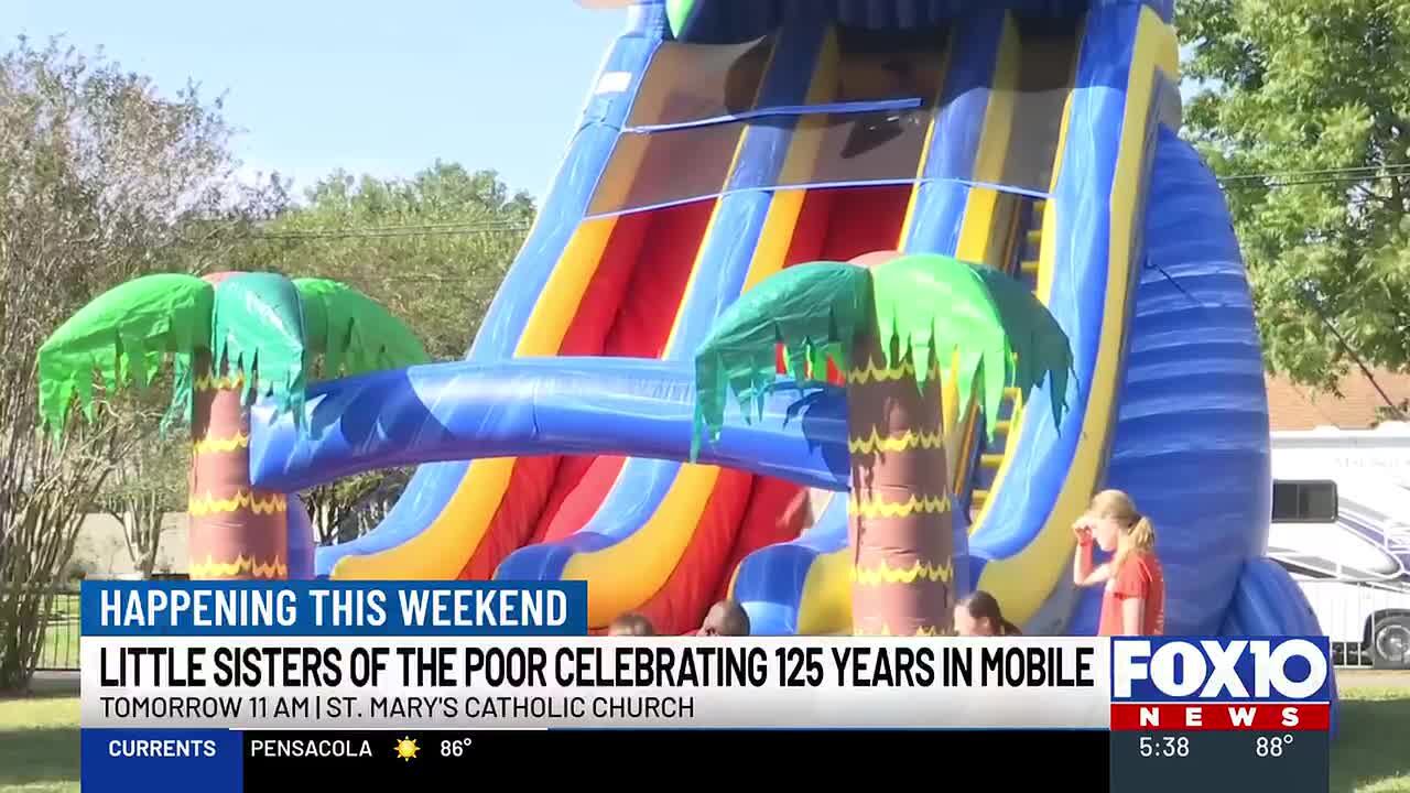 Weekend events in Mobile include anniversary celebration, festival